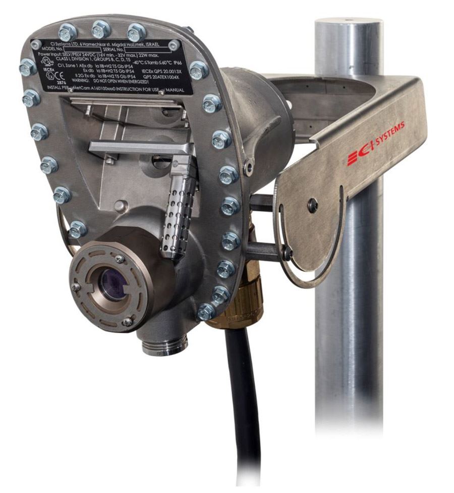 Continuous Optical Gas Imaging (OGI) Camera: 24/7 Monitoring | CI Sensing